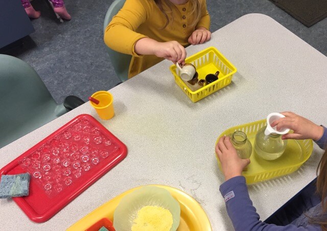 Benefits of the Pouring Activity - Arbor View Montessori School