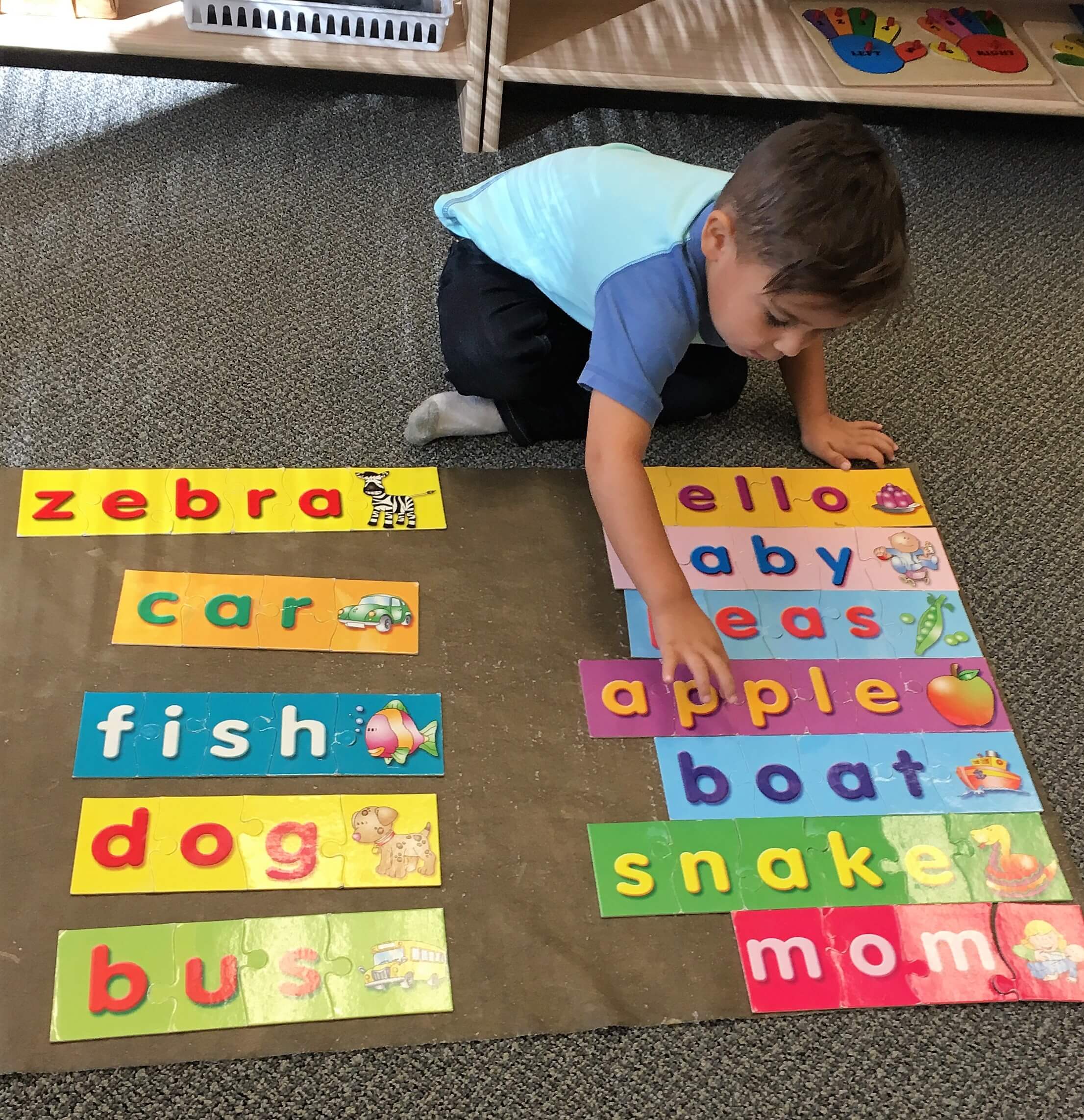 Word Building - Arbor View Montessori School